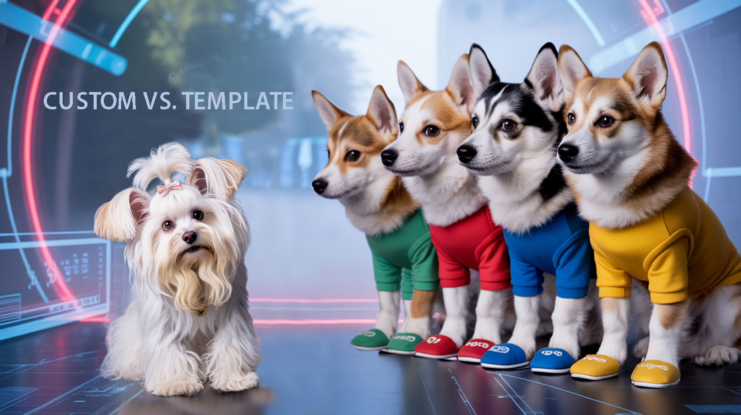 How Custom Website Development Differs From Template-Based Design | 3MY