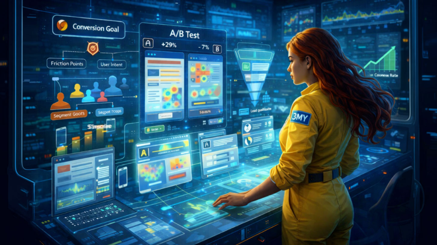 Single-Page vs Multi-Step Landing Pages: Which Converts Best? | 3MY